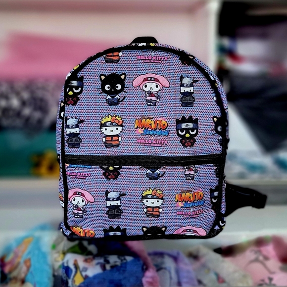 Bags | Hello Kitty X Naruto Mashup Mini Backpack | Poshmark